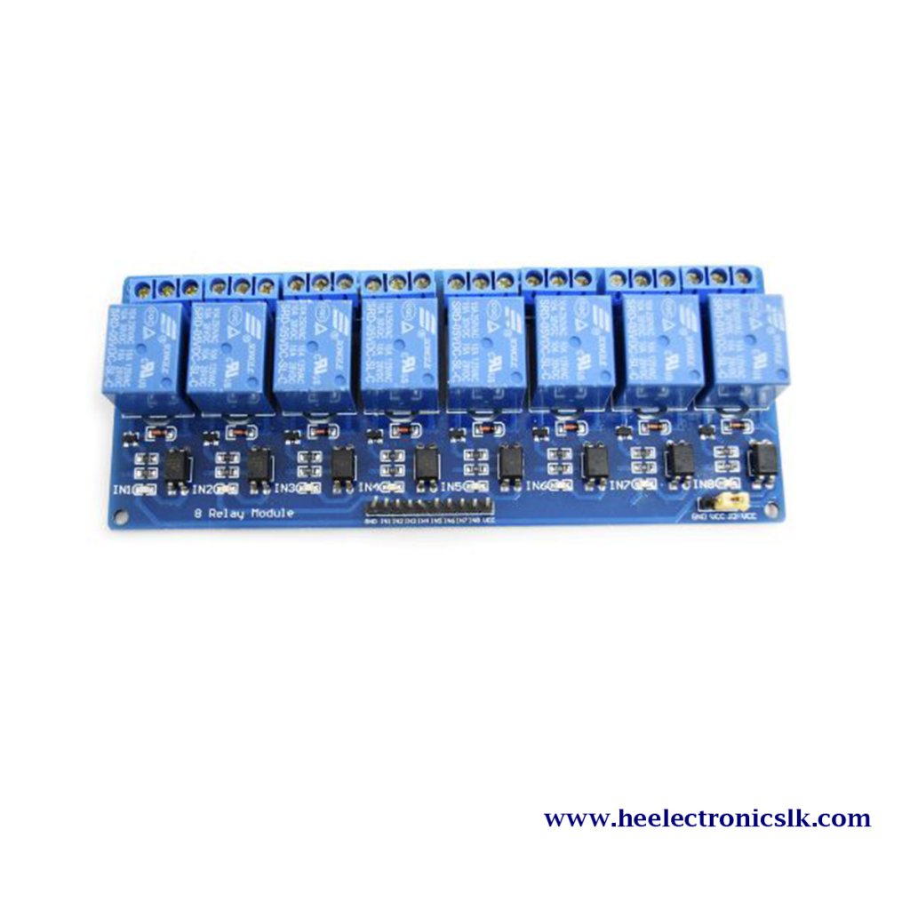 8 Channel Relay Module (5V) | H&E Electronics