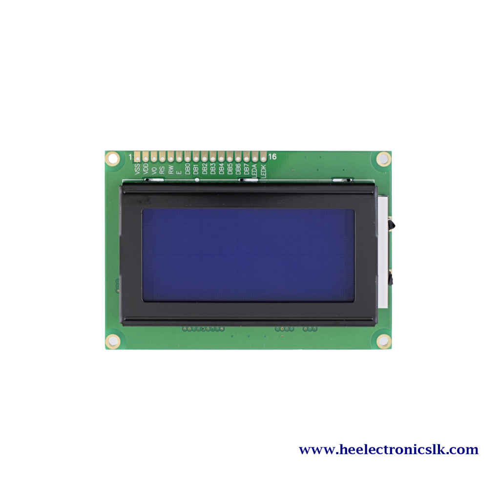 LCD1604 Blue Backlight Display | H&E Electronics