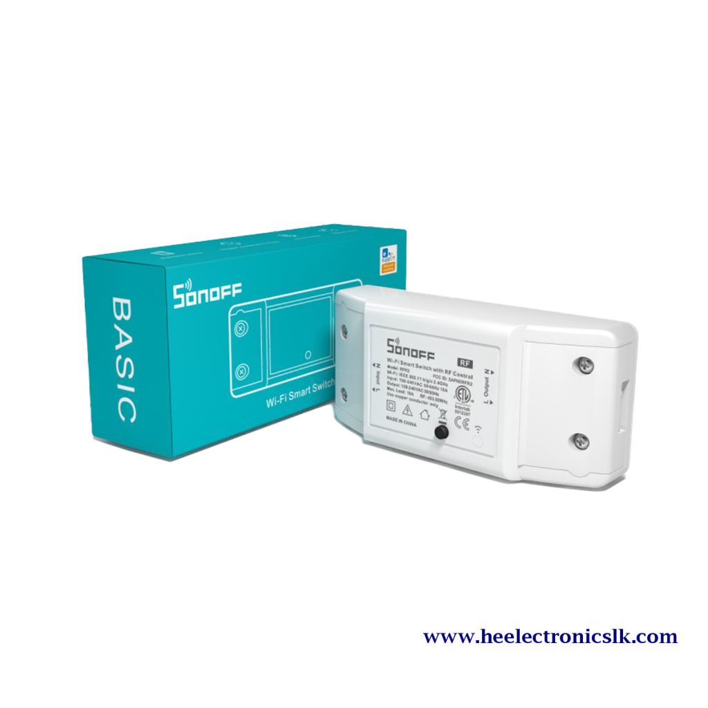 Sonoff WIFI Wireless Remote-Control Switch RFR2 – H&E Electronics