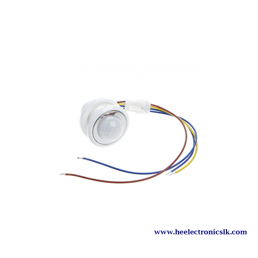PIR Sensor White AC 110V-230V | H&E Electronics
