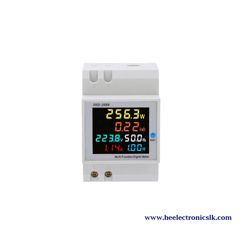 Electricity single phase meter 220V – H&E Electronics